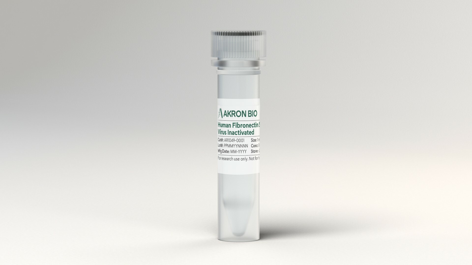 Human Plasma Derived Products - Akron Biotech